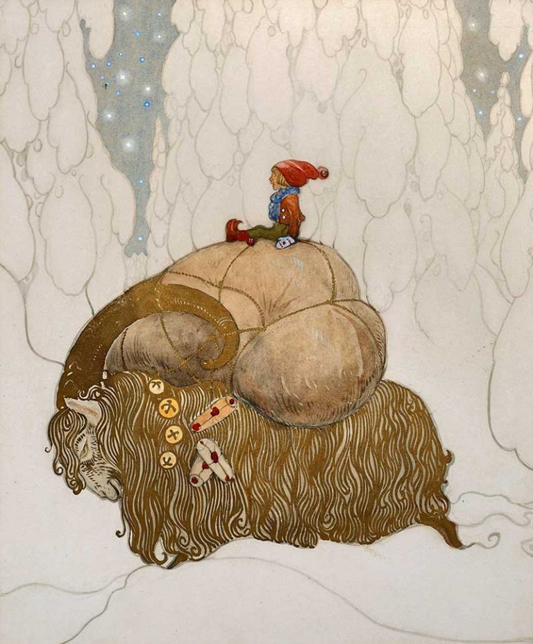 Amazing Free John Bauer Art Prints Of Scandinavian Fairytales - Picture ...