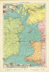 Free Vintage Maps of Ireland to Print - Picture Box Blue