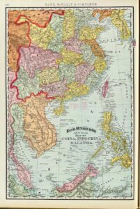 Free Printable Old Maps of China - Picture Box Blue