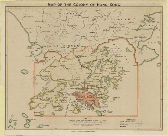 Free Printable Old Maps of China - Picture Box Blue