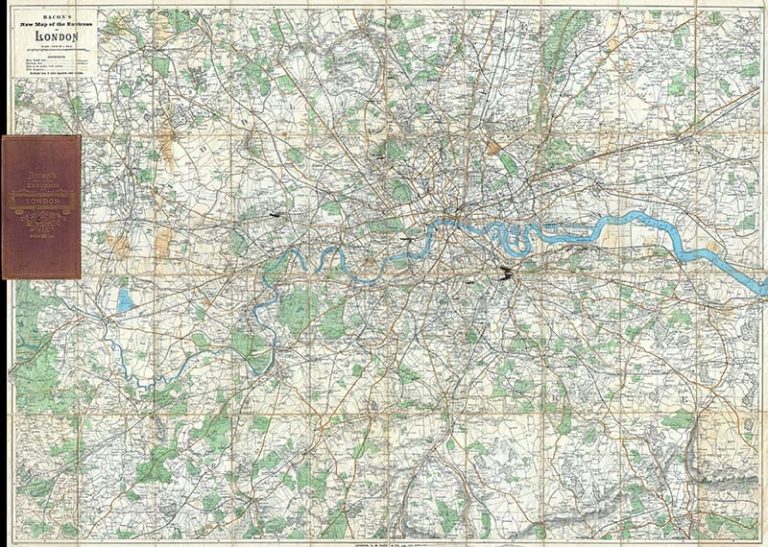 12 Fabulous Free Old Maps of London To Download - Picture Box Blue