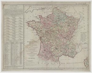 Free Gorgeous Vintage Maps of France - Picture Box Blue