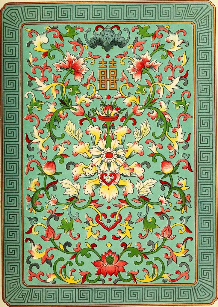 Free Colourful Traditional Chinese Patterns To Download - Picture Box Blue