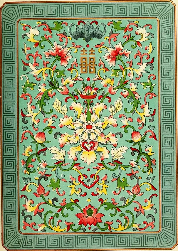 Free Colorful Traditional Chinese Patterns To Download - Picture Box Blue