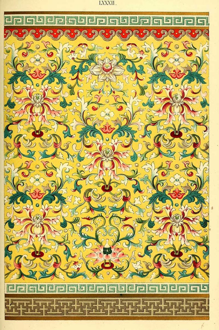 Free Colorful Traditional Chinese Patterns To Download - Picture Box Blue