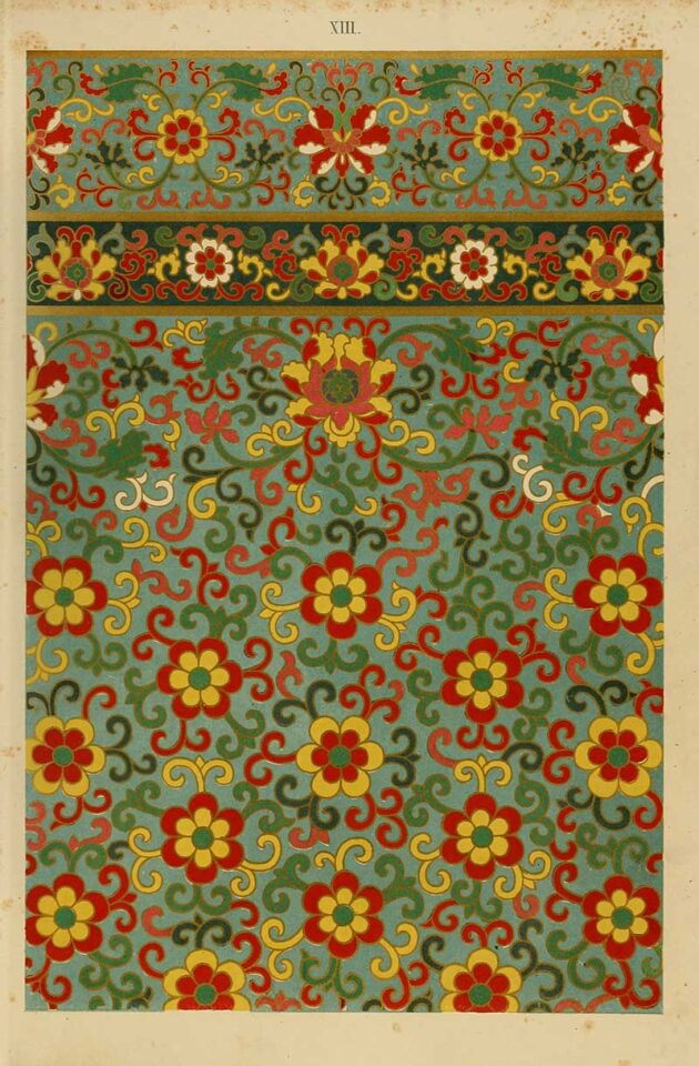 Free Colourful Traditional Chinese Patterns To Download - Picture Box Blue