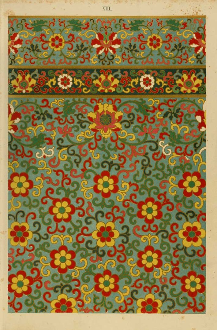 Free Colourful Traditional Chinese Patterns To Download - Picture Box Blue