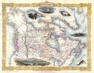 Wonderful Free Old Maps Of Canada To Print - Picture Box Blue