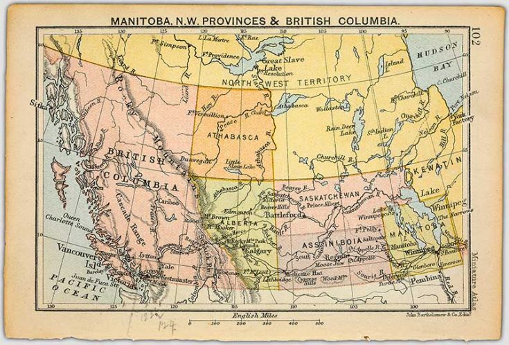 Wonderful Free Old Maps Of Canada To Print - Picture Box Blue