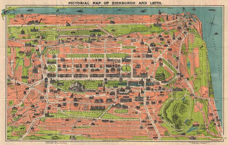 A Collection of Free Vintage Maps of Scotland - Pictureboxblue ...