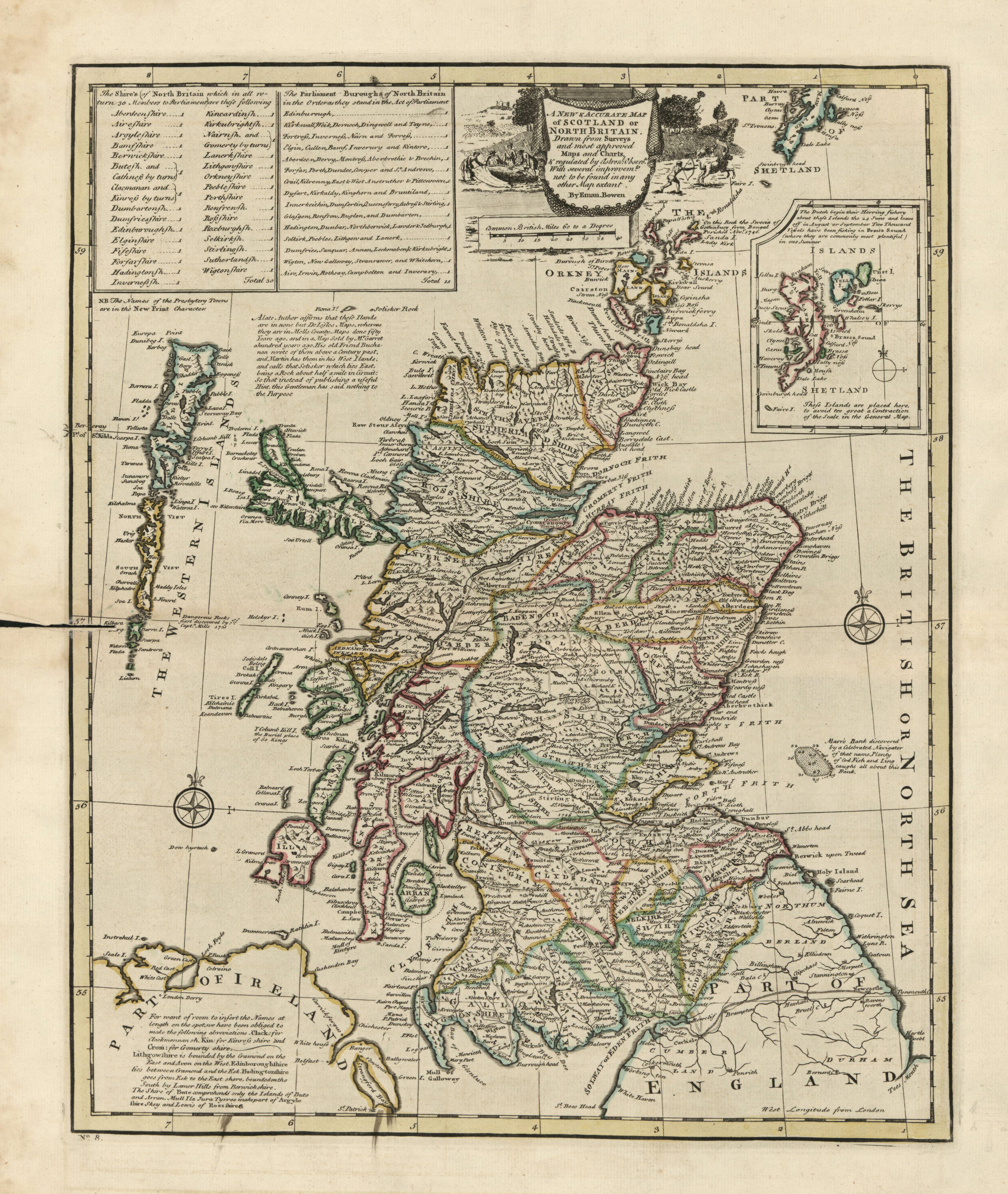 A Collection of Free Vintage Maps of Scotland - Pictureboxblue ...