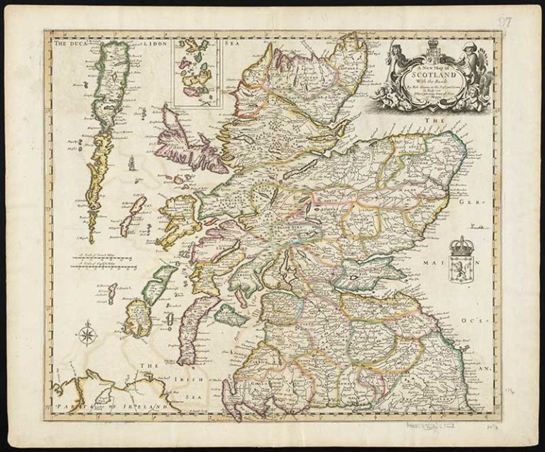 A Collection of Free Vintage Maps of Scotland - Pictureboxblue ...