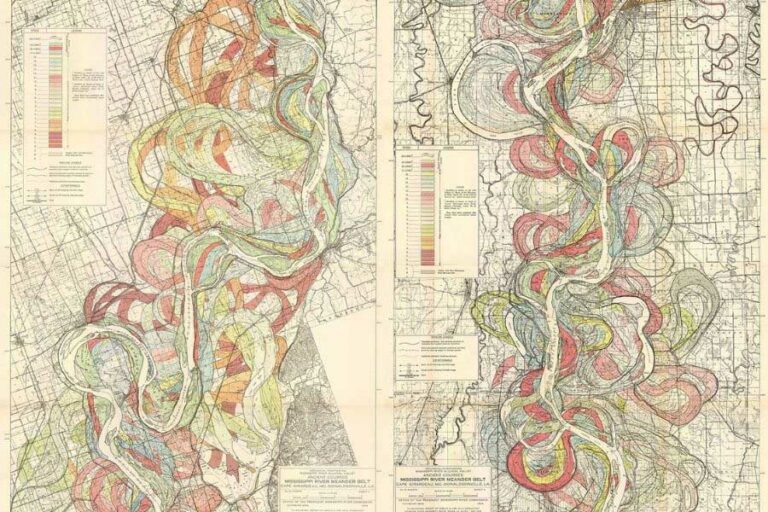 Free Printable Antique & Vintage Maps - Picture Box Blue