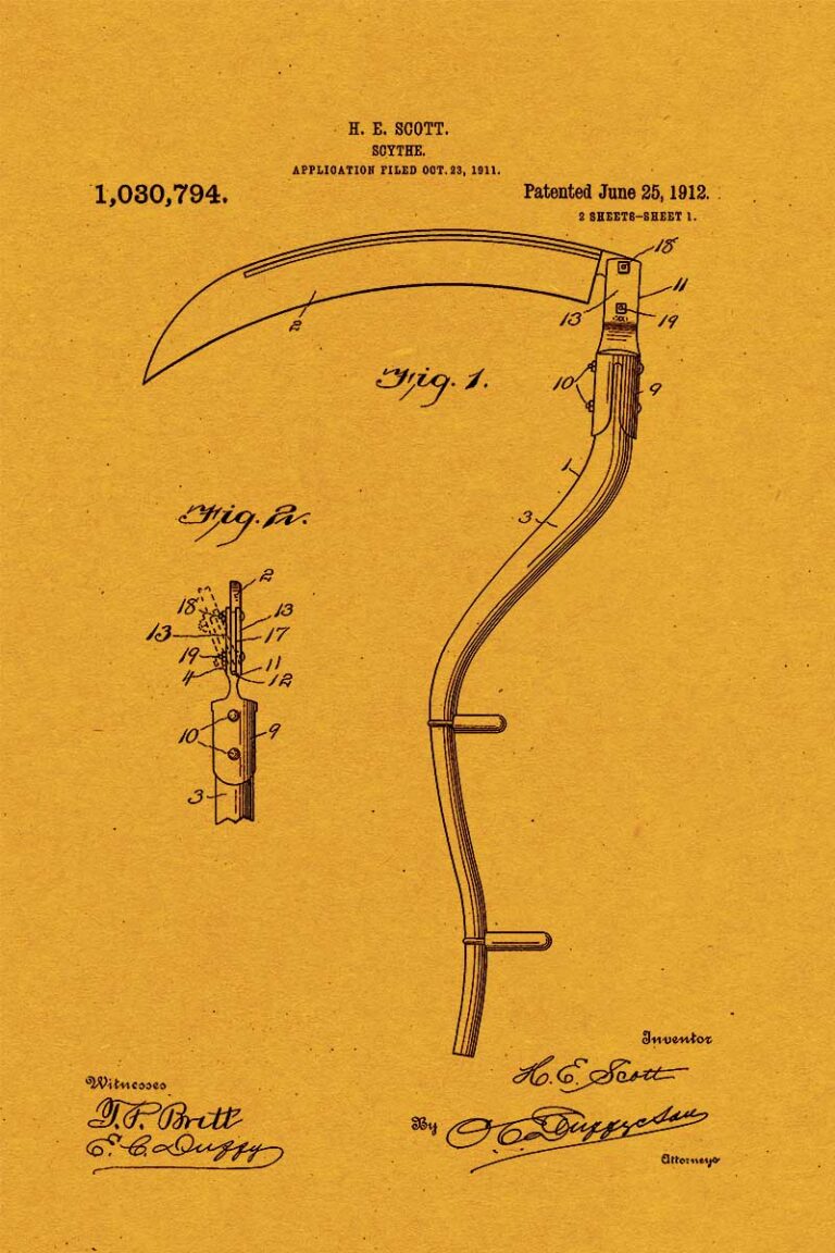 The Top Ten Vintage Halloween Patent Prints - Picture Box Blue