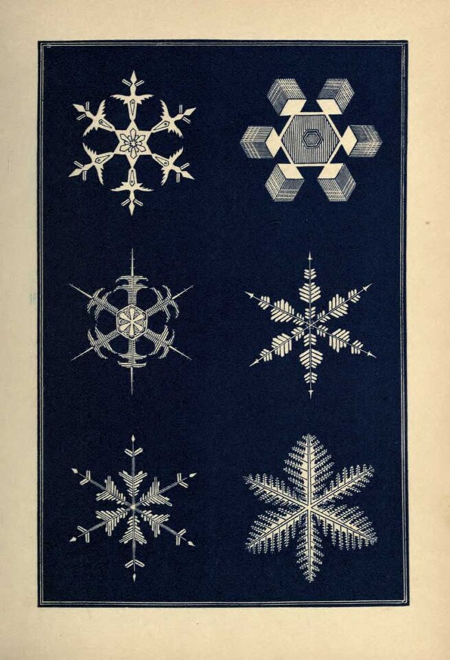 Extraordinary Free Vintage Snowflake Prints You Will Want To See ...