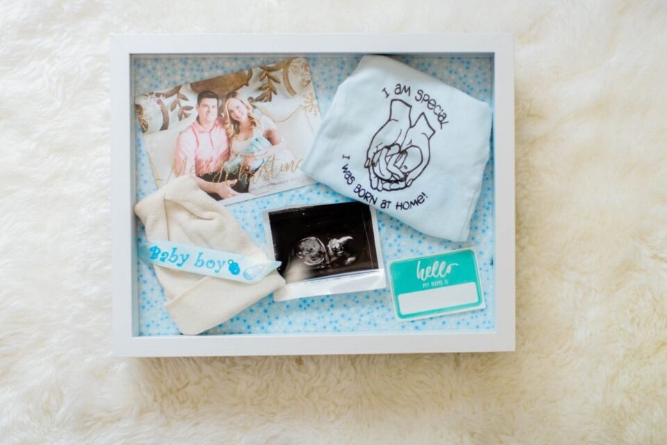 33 Inspiring Shadow Box Ideas To Unleash Your Creativity - Picture Box Blue