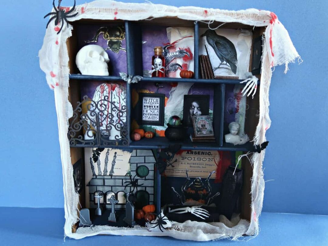 33 Inspiring Shadow Box Ideas To Unleash Your Creativity - Picture Box Blue