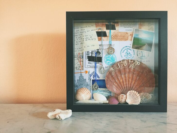 33 Inspiring Shadow Box Ideas To Unleash Your Creativity - Picture Box Blue