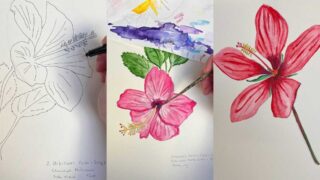 How To Draw Botanicals, Flowers & Plants - Picture Box Blue