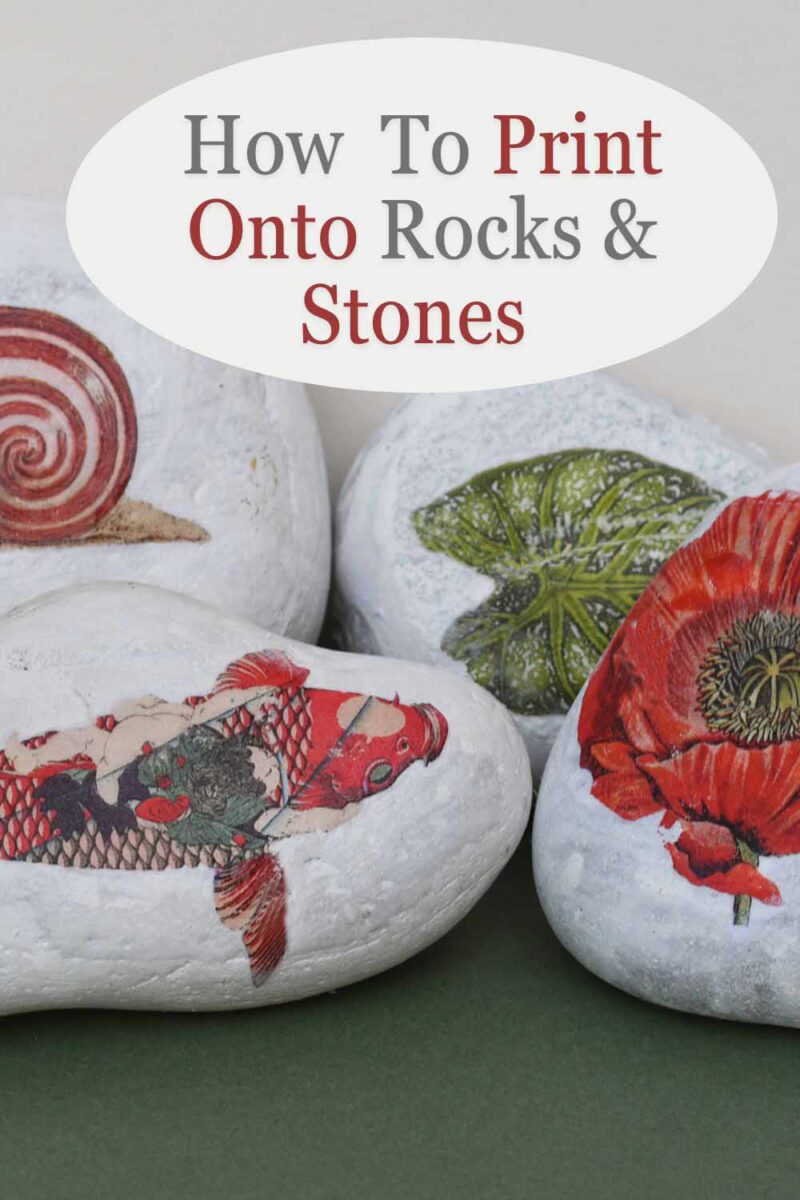 Print Onto Rocks: Transform Stones with Vintage Images or Photos ...