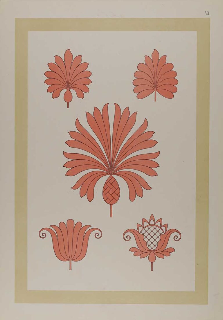 Free Stunning Folk Art Embroidery Patterns from the Past - Picture Box Blue