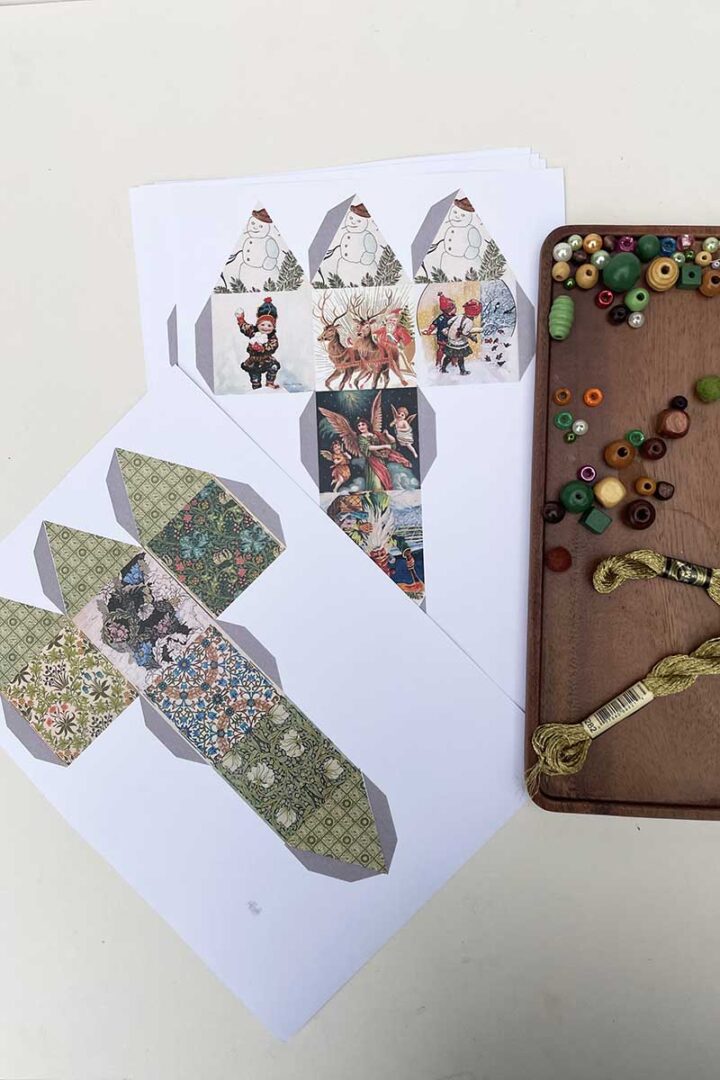 Unique Free Printable Christmas Ornaments for a Retro Look - Picture ...