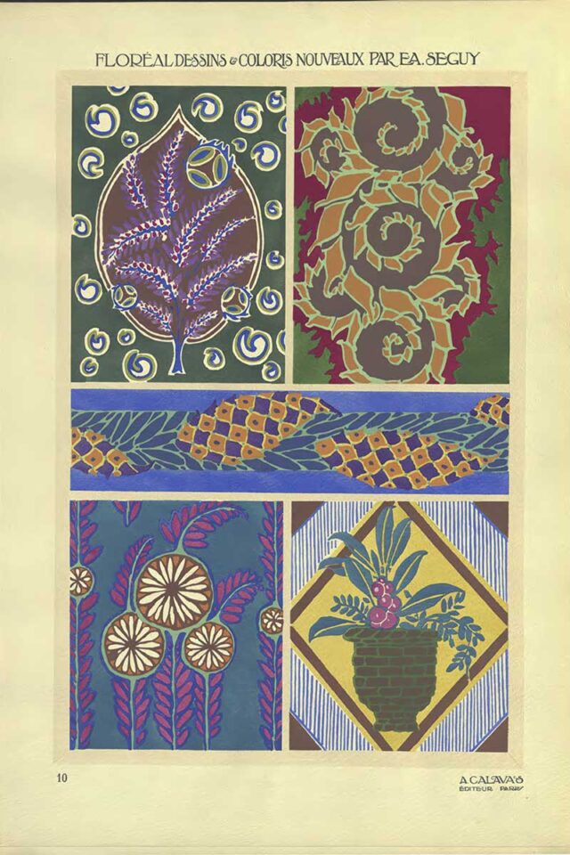 Séguy’s Floréal: 20 Stunning Art Nouveau Flower Pattern Designs ...