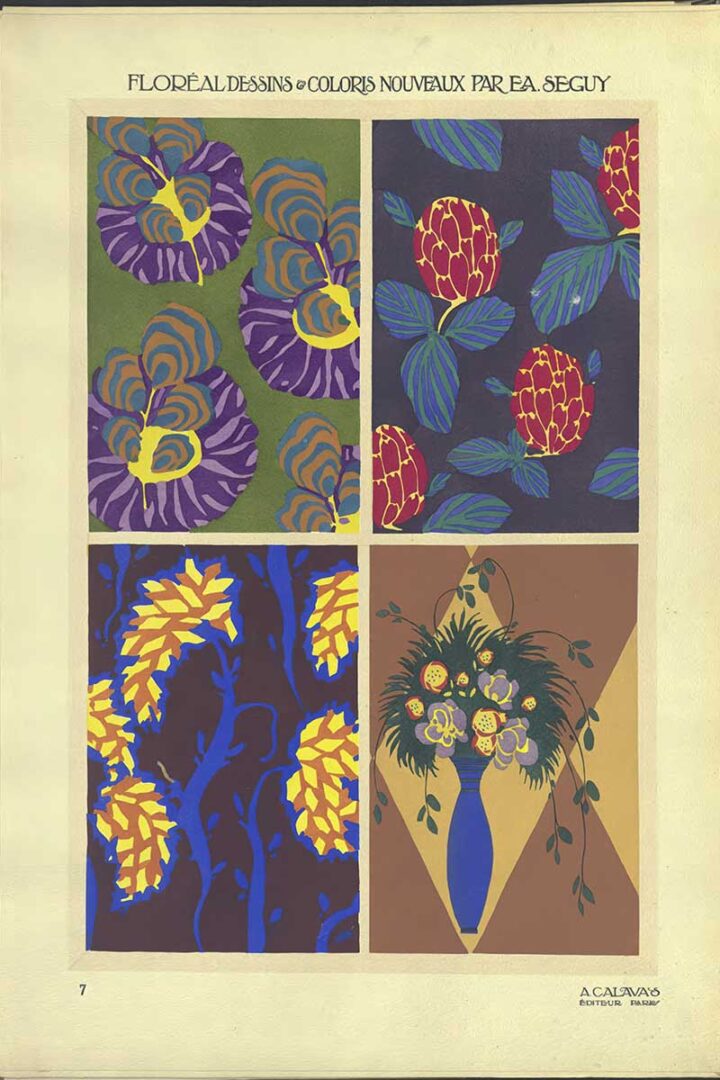 Séguy’s Floréal: 20 Stunning Art Nouveau Flower Pattern Designs ...