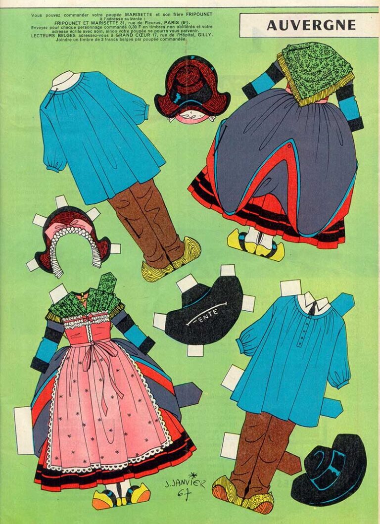 Vintage Paper Dolls: A Retro Delight for Collectors & Crafters ...