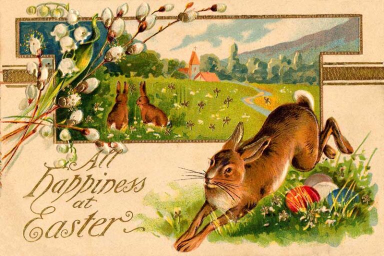 Free Vintage Easter Images: Beautiful Printables for Spring - Picture ...