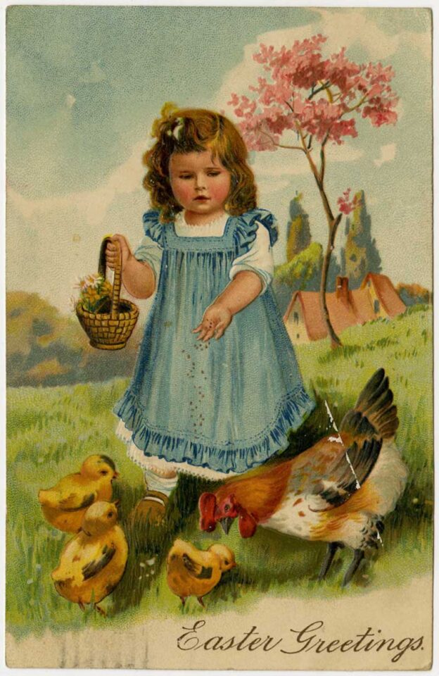 Free Vintage Easter Images: Beautiful Printables for Spring - Picture ...