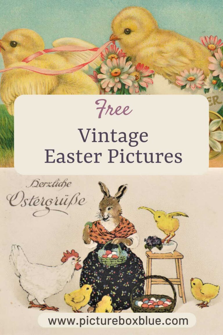 Free Vintage Easter Images: Beautiful Printables for Spring - Picture ...
